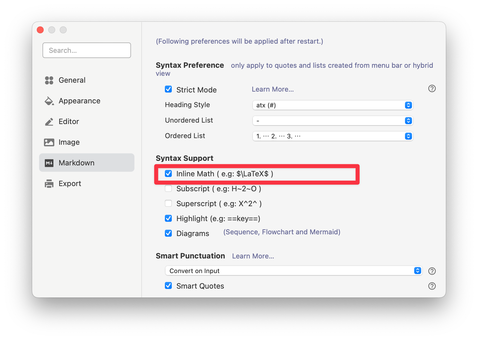Math and Academic Functions - Typora Support
